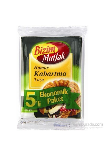 Ülker Bizim Mutfak Kabartma Tozu 5 Li Ülker Bizim Mutfak Kabartma Tozu 5 Li
