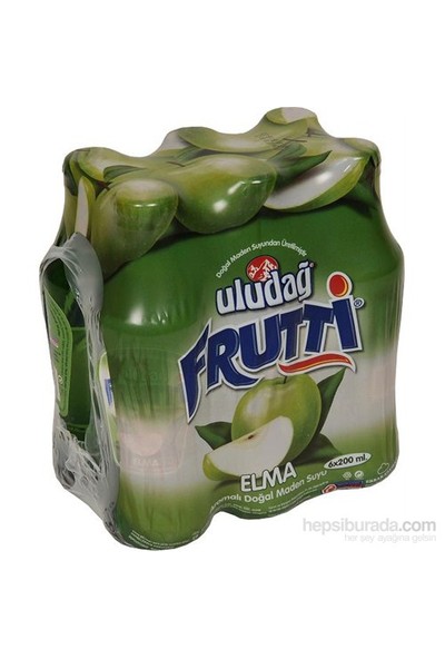 Uludag 6X200 Ml Maden Suyu Frutti Elma Uludag 6X200 Ml Maden Suyu Frutti Elma