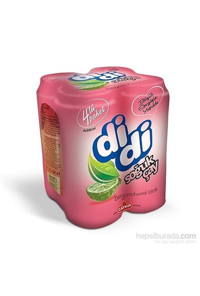 Çaykur Didi Soğuk Çay 4X500 Ml Bergamot
