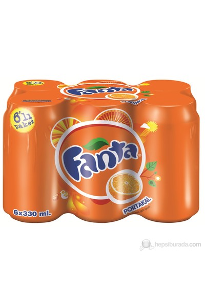 Fanta Kutu 6X330 Ml kk Fanta Kutu 6X330 Ml kk