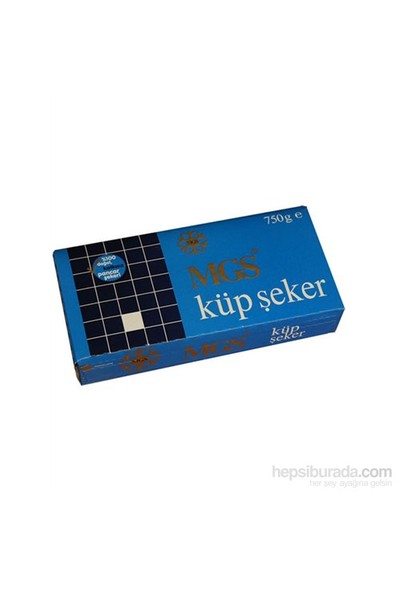 Mgs Küp Şeker 750 Gr 20'Li