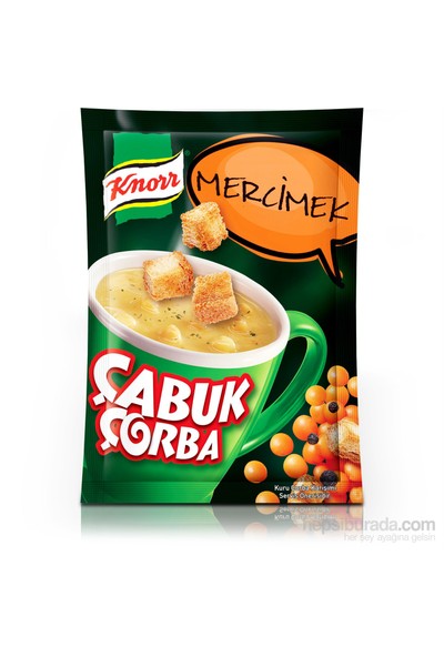 Knorr Çabuk Çorba Mercimek 22 gr Knorr Çabuk Çorba Mercimek 22 gr