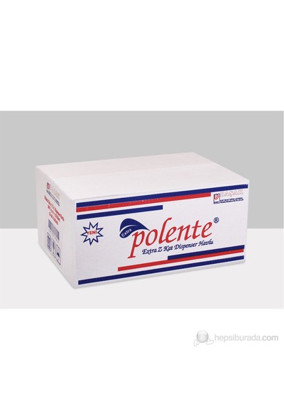 Polente Extra Dispenser Z Katlı Havlu 200 Yaprak*12 Li Polente Extra Dispenser Z Katlı Havlu 200 Yaprak*12 Li
