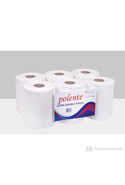 Polente İçten Çekmeli Havlu * 6 Lı