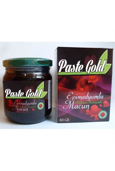 Paste Gold Epimedyumlu Bitkisel Macun 40 Gr Paste Gold Epimedyumlu Bitkisel Macun 40 Gr