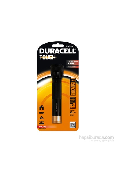 Duracell Led Fener FCS-10 Alüminyum Odaklanabilir Serisi