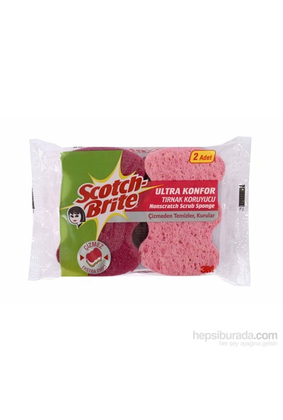 Scotch Brite Ultra Konfor Tırnak Koruyuculu Çizmez 2 'li