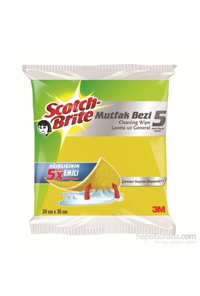 Scotch Brite Mutfak Bezi 5'li Scotch Brite Mutfak Bezi 5'li
