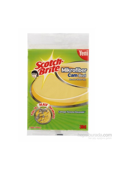Scotch Brite Mikrofiber Cam Bezi