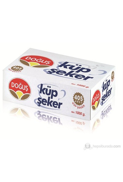 Doğuş Küp Şeker 1000 gr 405 Adetli * 20 Paket