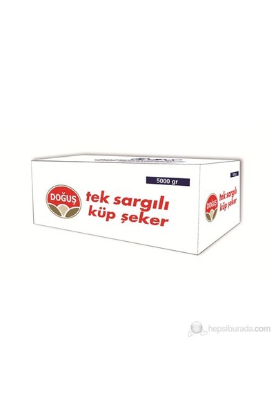 Doğuş Tekli Sargılı Küp Şeker 5000 gr