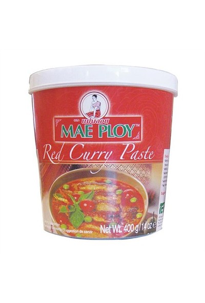 Thai World Kırmızı Köri Ezmesi - Red Curry Paste, 400Gr