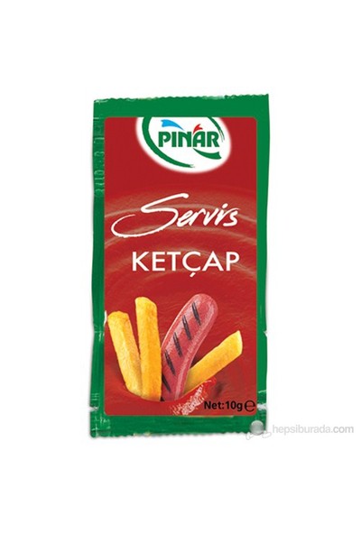 Pınar Ketçap Servis Poşet 10 gr -1 koli (250 adet) Pınar Ketçap Servis Poşet 10 gr -1 koli (250 adet)
