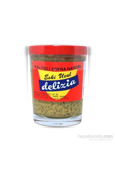 Delizia Hardal Eski Usül 150 gr Delizia Hardal Eski Usül 150 gr