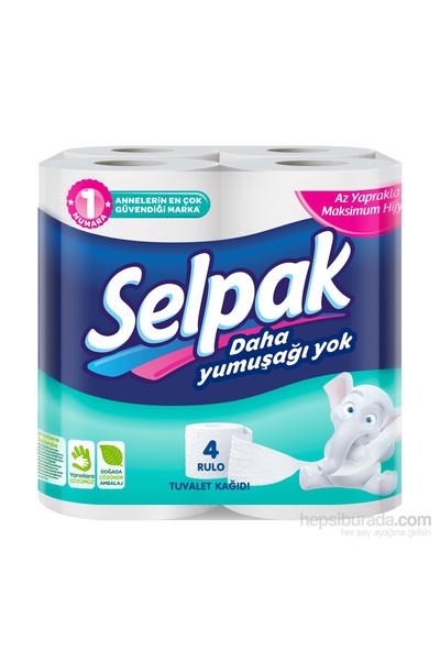 Selpak Tuvalet Kağıdı 4 'lü