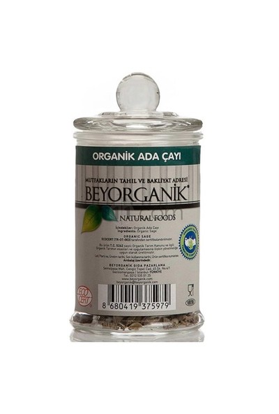 Beyorganik Organik Adaçayı 50 Gr