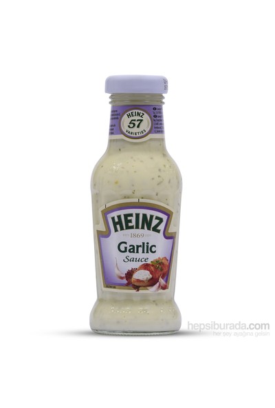 Heinz Sarımsak Sosu 250 ml Heinz Sarımsak Sosu 250 ml