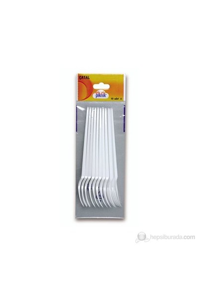 Piknik Plastik Çatal Küçük 10 Lu