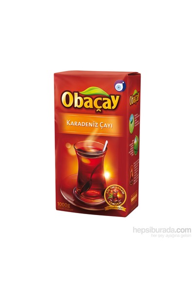 Obaçay Karadeniz Dökme Çayı 1000 Gr