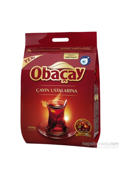 Obaçay Çayın Ustalarına Dökme Çay 5 Kg