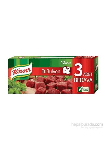 Knorr Et Bulyon 12'Li 6 Lt Knorr Et Bulyon 12'Li 6 Lt