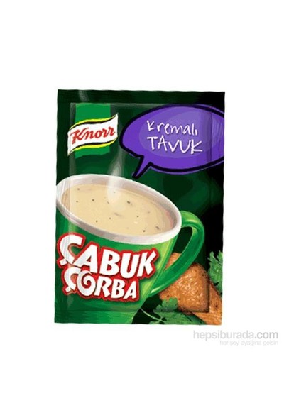 Knorr Çabuk Çorba Kremalı Tavuk 18 Gr Knorr Çabuk Çorba Kremalı Tavuk 18 Gr