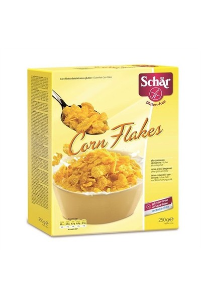 Schar Glutensiz Corn Flakes Sade 250 Gr