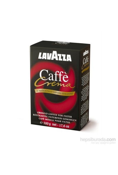 Lavazza Caffe Crema L'autentico Gusto Italino Öğütülmüş Kahve 250 gr Lavazza Caffe Crema L'autentico Gusto Italino Öğütülmüş Kahve 250 gr
