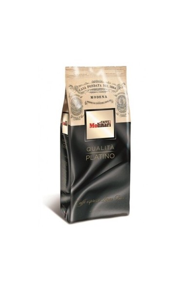 Caffe Molinari Qualıta Platıno Çekirdek Kahve 1Kg Caffe Molinari Qualıta Platıno Çekirdek Kahve 1Kg