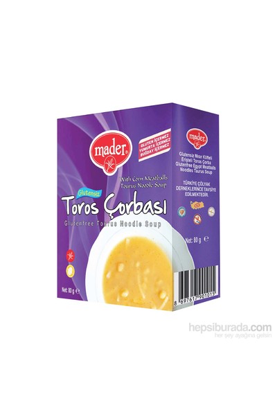 Mader Glutensiz Toros Çorbası 80 gr