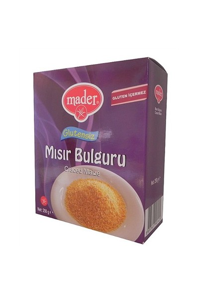 Mader Glutensiz Mısır Bulguru 250 gr