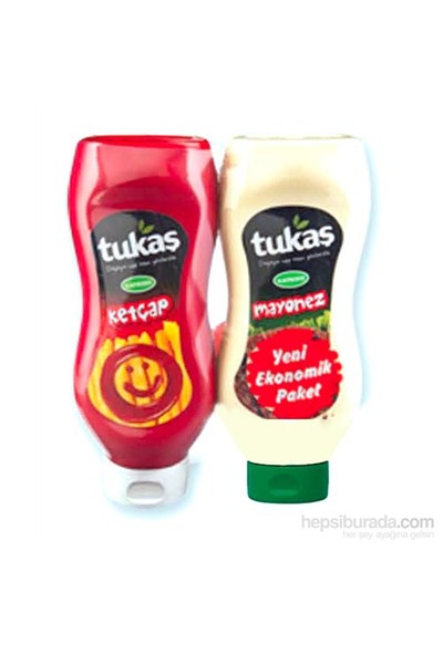 Tukas 720 Gr Ketcap+600 Gr Mayonez Tukas 720 Gr Ketcap+600 Gr Mayonez