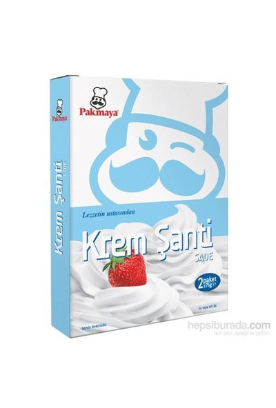 Pakmaya Krem Şanti Sade 150 Gr Pakmaya Krem Şanti Sade 150 Gr