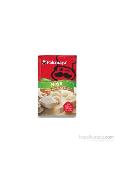 Pakmaya Instant Maya 3'lü 30 gr Pakmaya Instant Maya 3'lü 30 gr