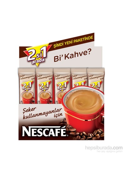Nescafé 2'si 1 Arada 48x10 gr Çoklu Paket Nescafé 2'si 1 Arada 48x10 gr Çoklu Paket