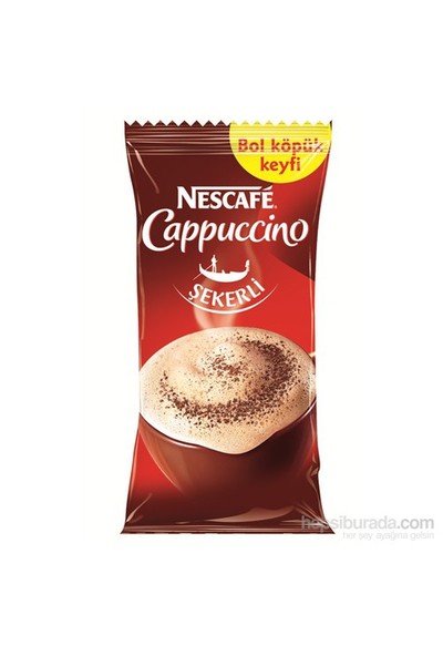 Nescafe Cappucino Şekerli 12x18 14,5 gr