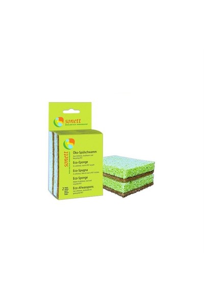 Sonett Eko Bulaşık Süngeri - 2'Li Paket