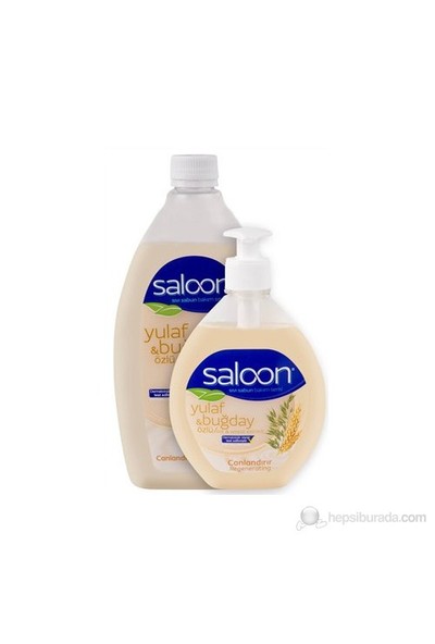 Saloon Sıvı Sabun 400+750Ml-Yulaf&Buğday