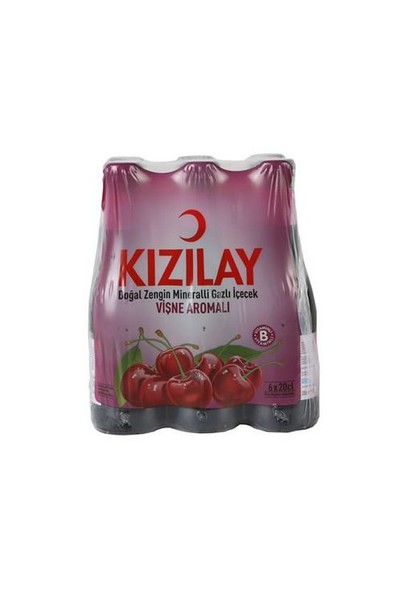 Kızılay Meyveli Soda Vişne 6 X 200 Ml