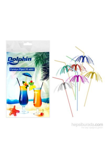 KullanAtMarket Dolphin Palmiye Pipet KullanAtMarket Dolphin Palmiye Pipet
