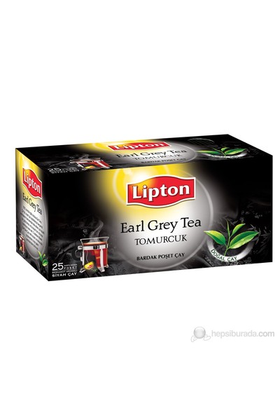 Lipton Earl Grey Bardak Poşet Çay 25'Li Lipton Earl Grey Bardak Poşet Çay 25'Li