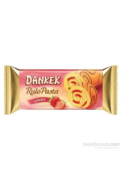 Ülker Dankek Çilekli Rulo Pasta 245 Gr Ülker Dankek Çilekli Rulo Pasta 245 Gr
