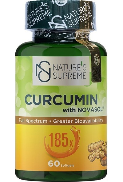 Nature's Supreme Curcumin 60 Yumuşak Kapsül Nature's Supreme Curcumin 60 Yumuşak Kapsül