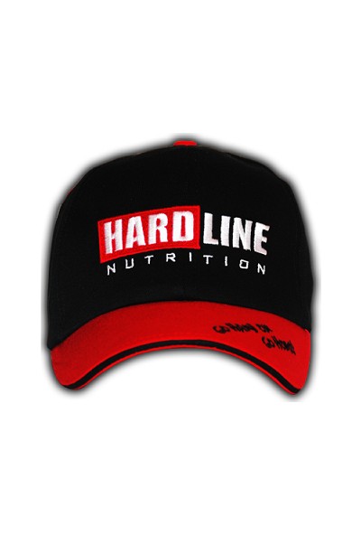 Hardline Amerikan Beyzbol Şapka Siyah-Kırmızı Siyah-Kırmızı