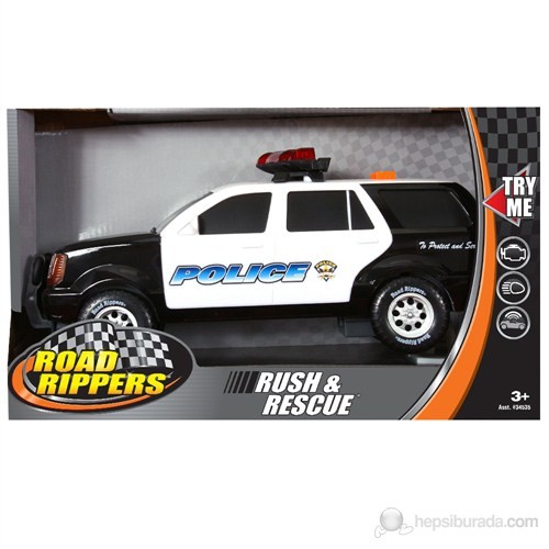Road Rippers Rush Rescue Sesliveışıklı Acil Kurtarma Polis Fiyatı