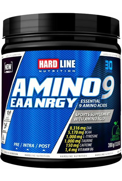 Hardline Nutrition Hardline Amino 9 Eaa Nrgy 390 gr Yeşil Elma&limon Aromalı Hardline Nutrition Hardline Amino 9 Eaa Nrgy 390 gr Yeşil Elma&limon Aromalı