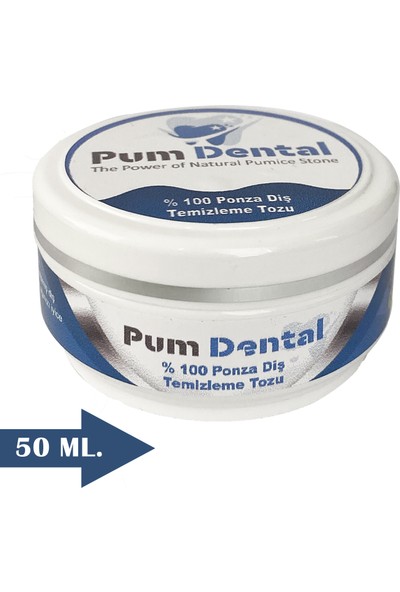 Pumice World Pum Dental Diş Parlatıcı Toz 50 Ml.