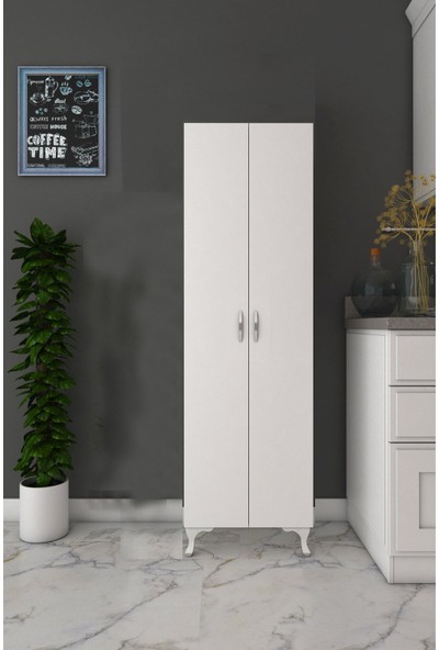 Gökberk GB-1003 8 Raflı 2 Kapaklı Çok Amaçlı Dolap %100 Mdf Kalın Raflı Gökberk GB-1003 8 Raflı 2 Kapaklı Çok Amaçlı Dolap %100 Mdf Kalın Raflı