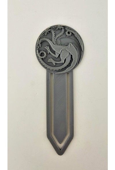 Tvet T40268 Game Of Thrones Targaryen Kitap Ayracı Gri Tvet T40268 Game Of Thrones Targaryen Kitap Ayracı Gri