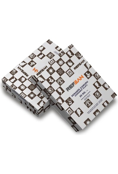 Refsan Vakumlu Seramik Çamuru (Seramik Hamuru) 20 Kg Refsan Vakumlu Seramik Çamuru (Seramik Hamuru) 20 Kg